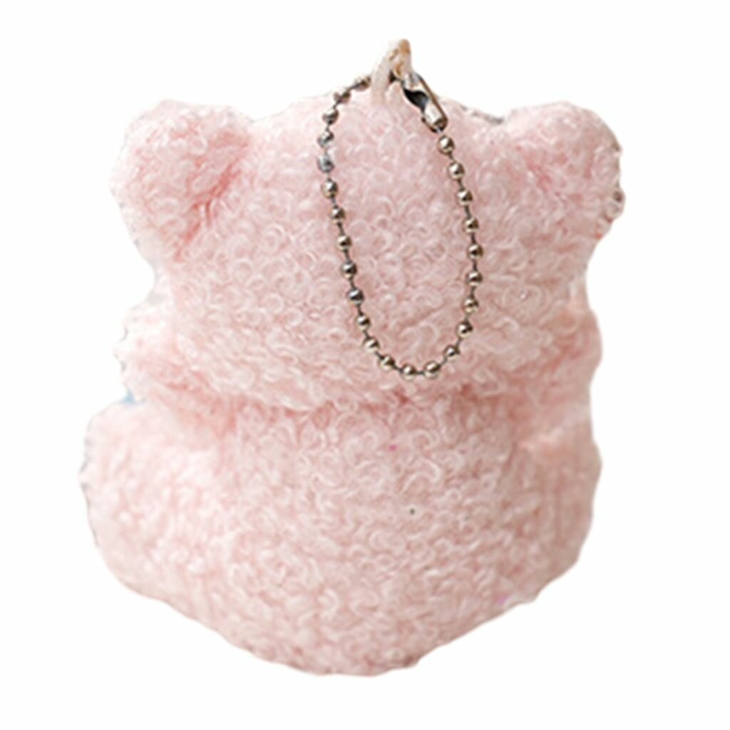 Плюшевая кукла мишка Тедди Кулон