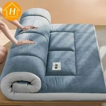 Матрас бытовой для спальни, мягкий коврик-футон в студенческом общежитии, одноместный складной 90*200 см