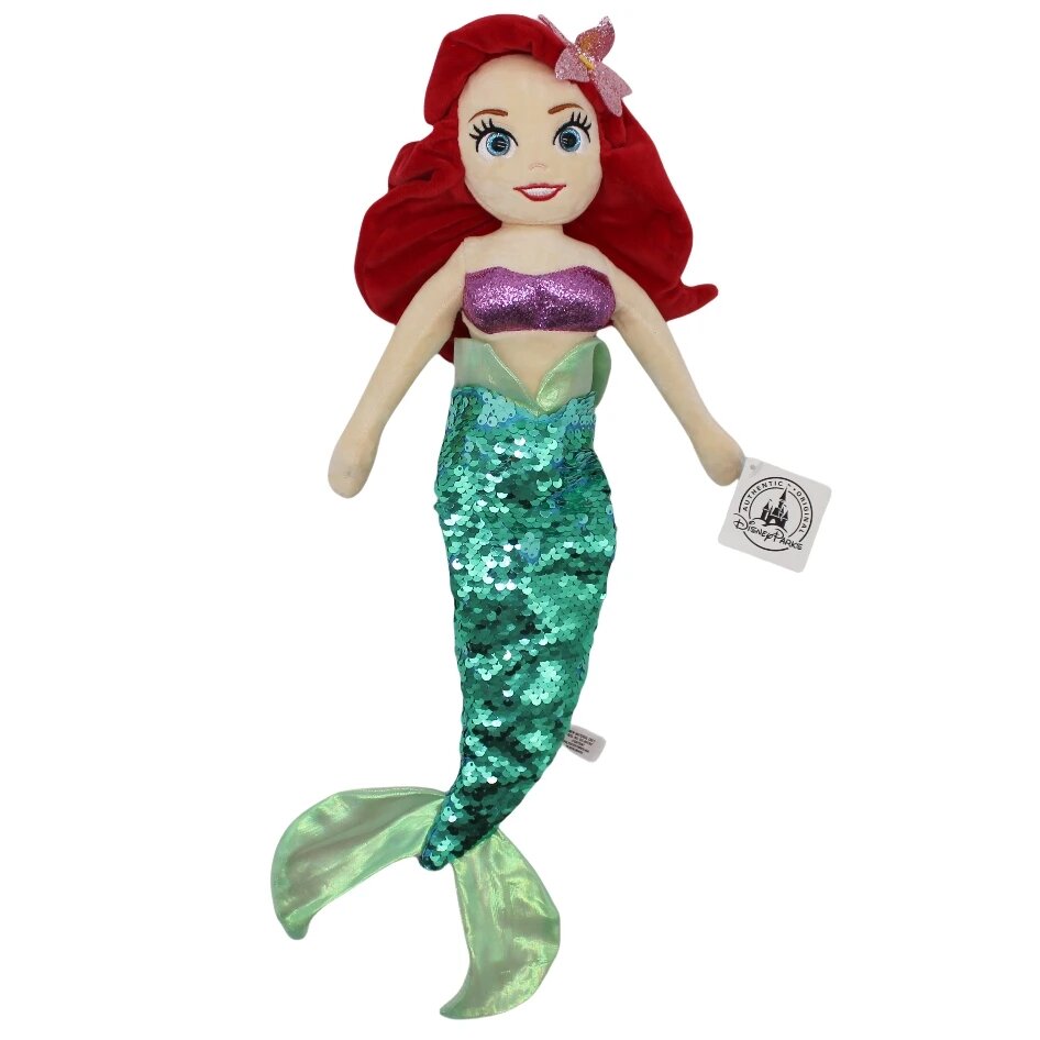 Мягкая игрушка Русалочка Ариэль MINISO, 40 см, Ariel