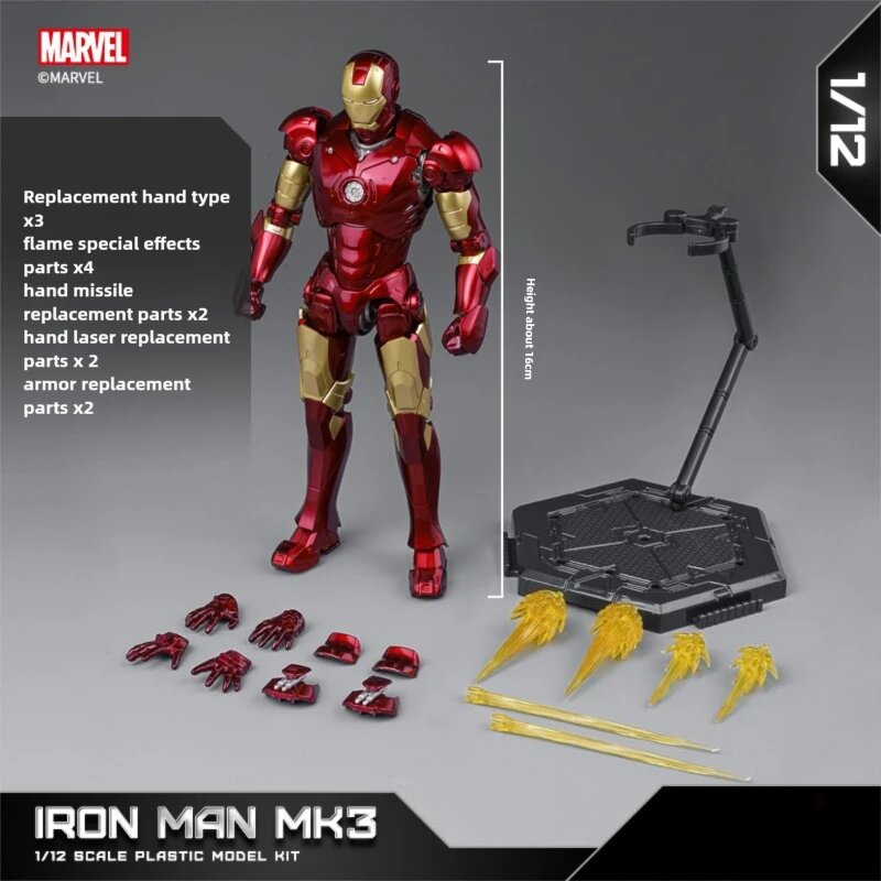 Фигурка Marvel Iron Man MK3 Fondjoy 15см ABS