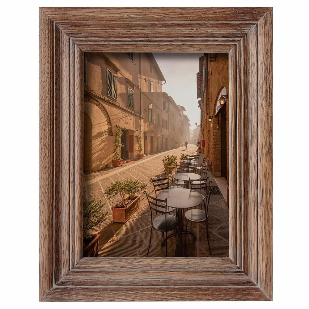 Рамка из мангового дерева BRAUBERG LOFT EL CLASICO, фото 13х18 см, стекло, 19х24 см