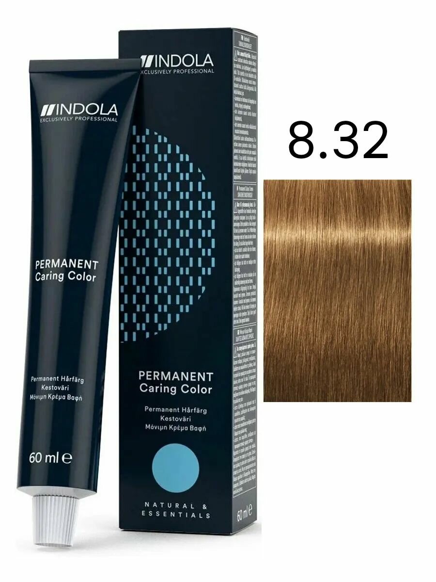 Indola Natural&Essentials 8.32 краска для волос 60 мл
