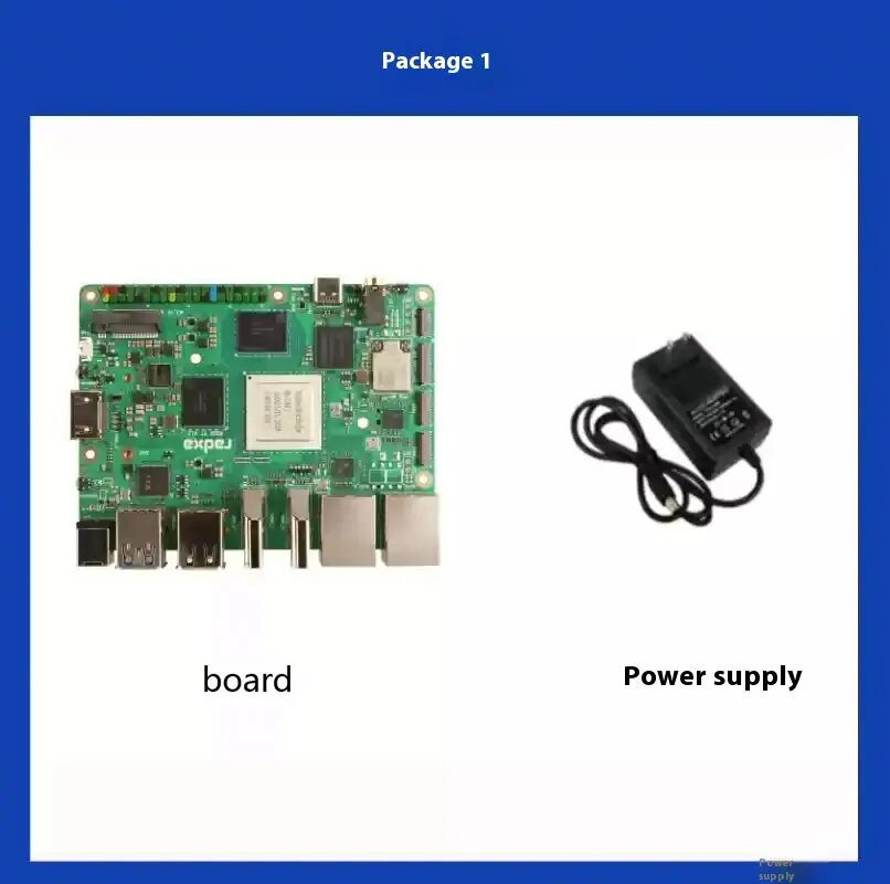 Radxa ROCK 5T SBC Черный, Пакет 7, 16GB