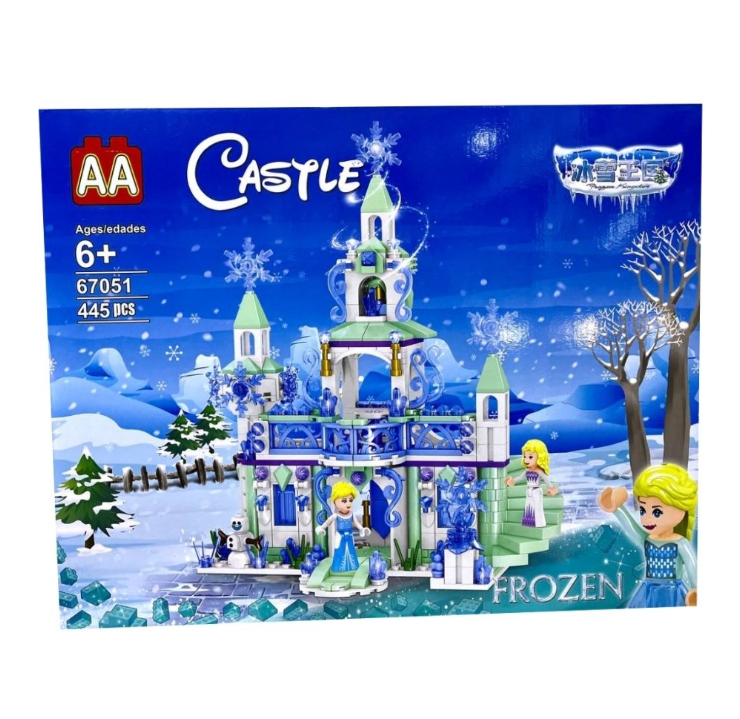 Конструктор Холодное сердце Большой ледяной замок, 67051