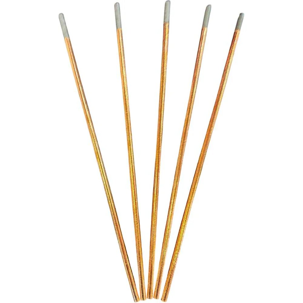 Электрод угольный омедненный круглый Great Wolf 6.0x305 мм, 5 шт GWR60305, Угольные электроды