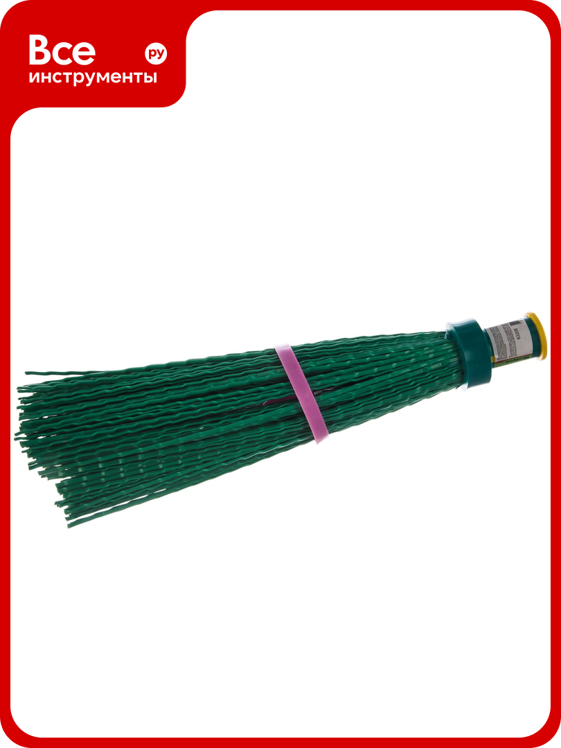 Полипропиленовая универсальная метла 190 х 380 мм СИБРТЕХ 63206 для герметичного уплотнения соединений