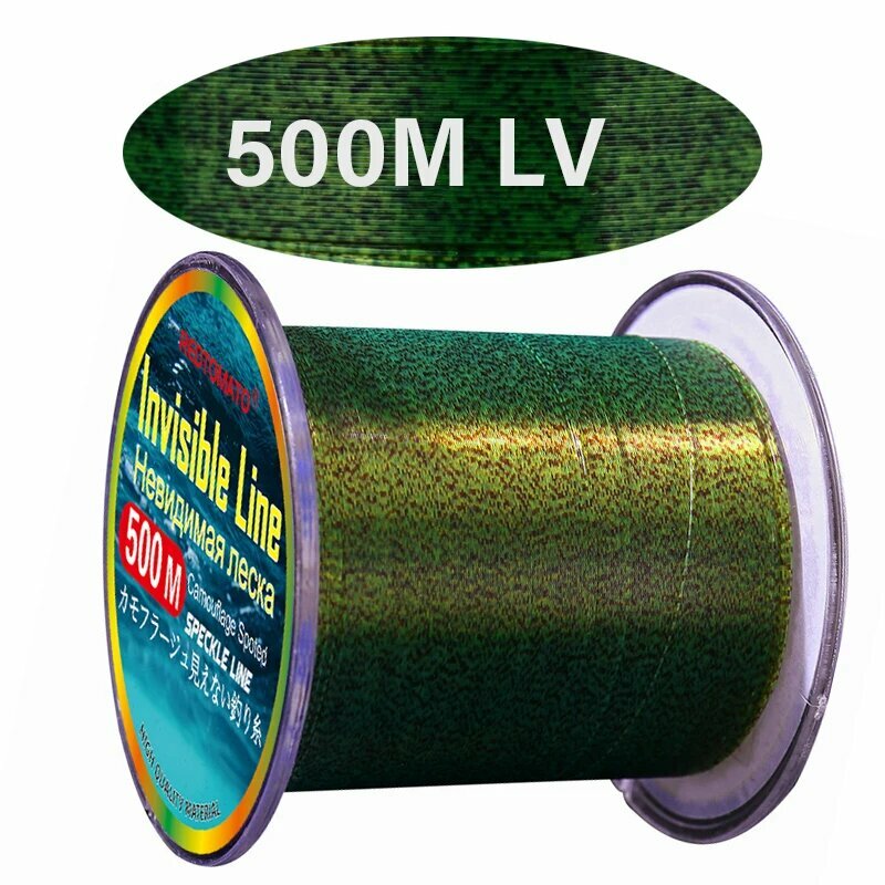 REDTOMATO нейлоновая тонущая леска 500 м Темно-зеленый, 2.0-0.234mm-13LB, 500LV