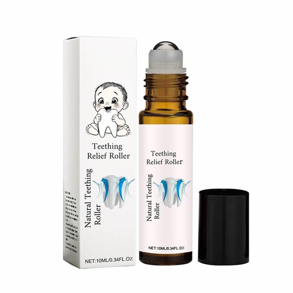 Массажный ролик для прорезывания зубов у детей успокаивающее масло эфирное масло для прорезывания зубов у детей