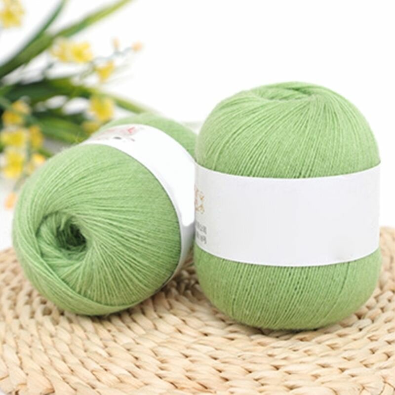 Натуральная тонкая многоцветная пряжа из кашемира