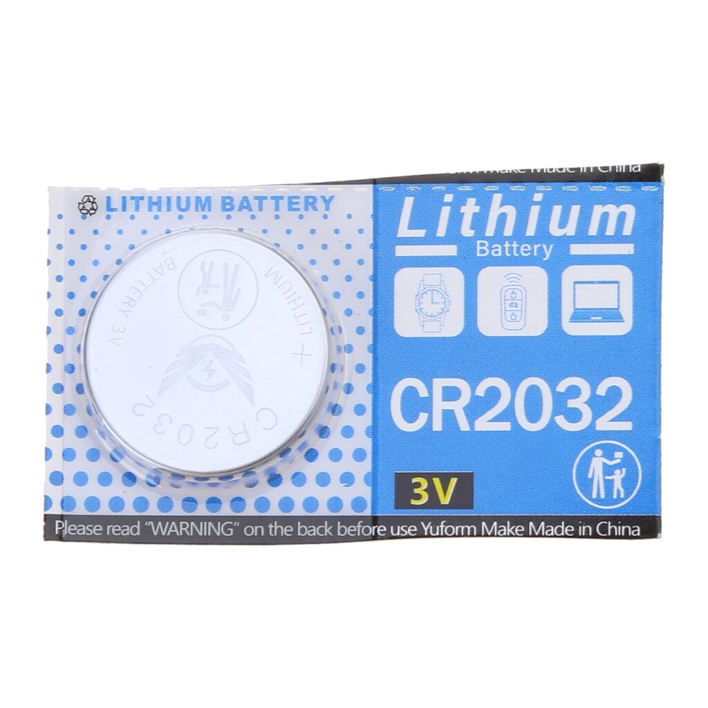 1Шт CR2032 CR 2032 Кнопочная Ячейка Монетная Батарея Для Калькулятора Весов Дистанционных Часов 3V
