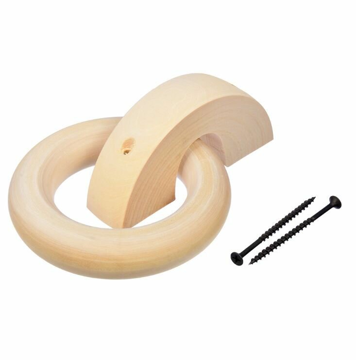 Ручка для банной двери Кольцо липа