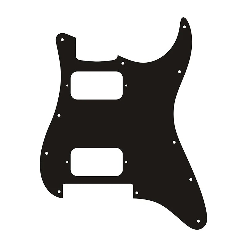 Pleroo Strat Floyd Rose Гриф гитары Черный, 3Ply Black