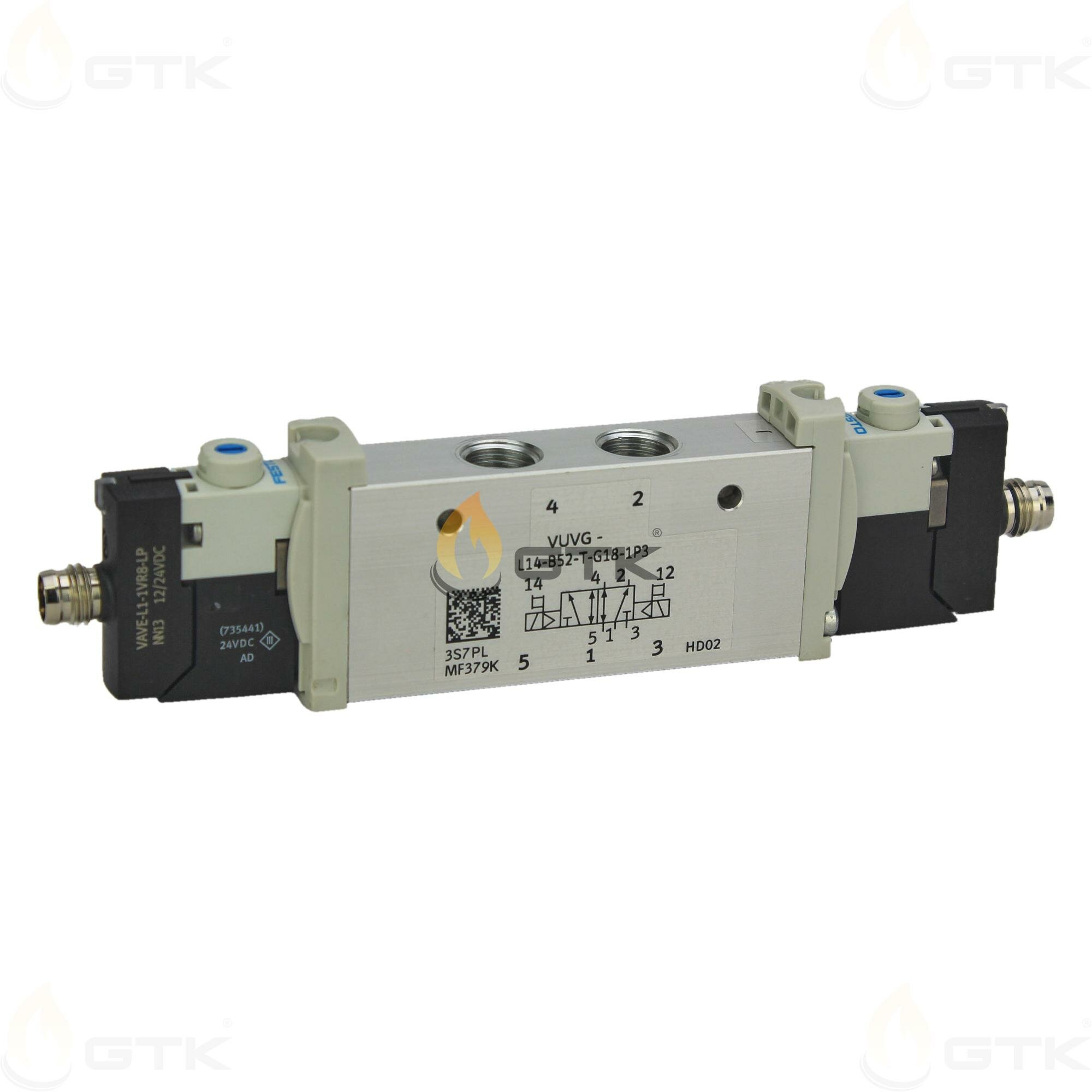 Распределитель с электроуправлением Festo VUVG-L14-B52-T-G18-1R8L