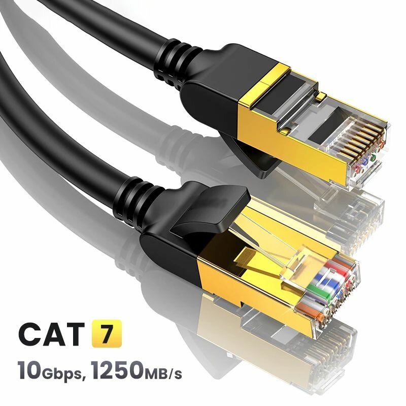 Кабель Ethernet RJ45 Cat7, сетевой кабель UTP RJ45 для Cat6, совместимый патч-корд для модема, кабель Ethernet