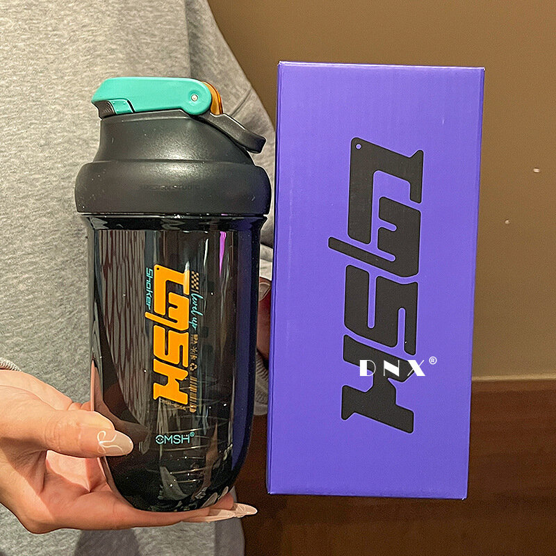 Высококачественная термостойкая чашка для коктейлей, спортивная, фитнес, стакан для воды, смешивание молочных коктейлей, портативная чашка для порошка из тритана