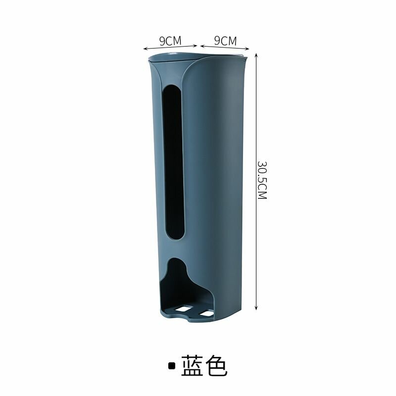 2830 Коробка для хранения мешков мусора, держатель пластиковых пакетов в кухне, настенный удобный экстрактор