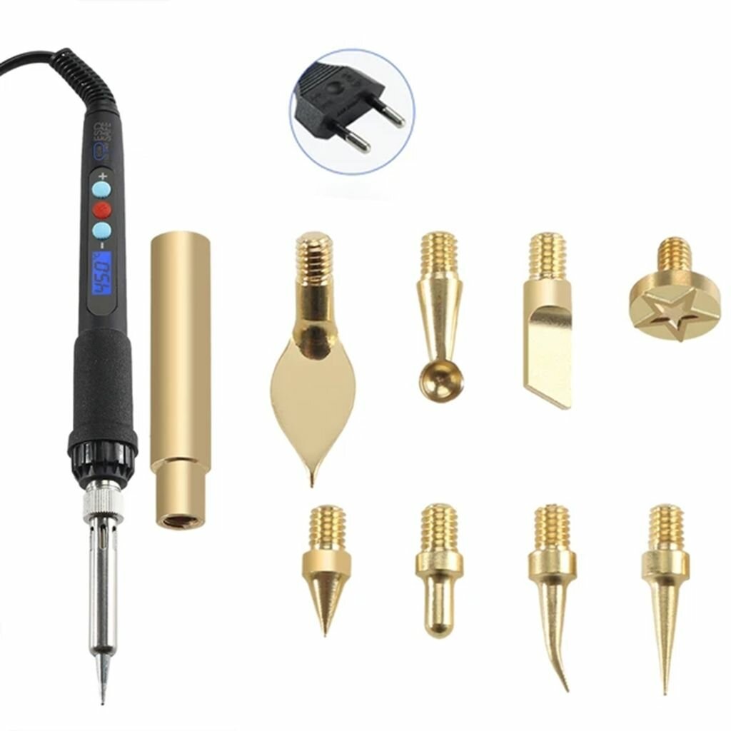 Ворон 2.4/MK4 Головка ремонтного инструмента с паяльником - европейская вилка