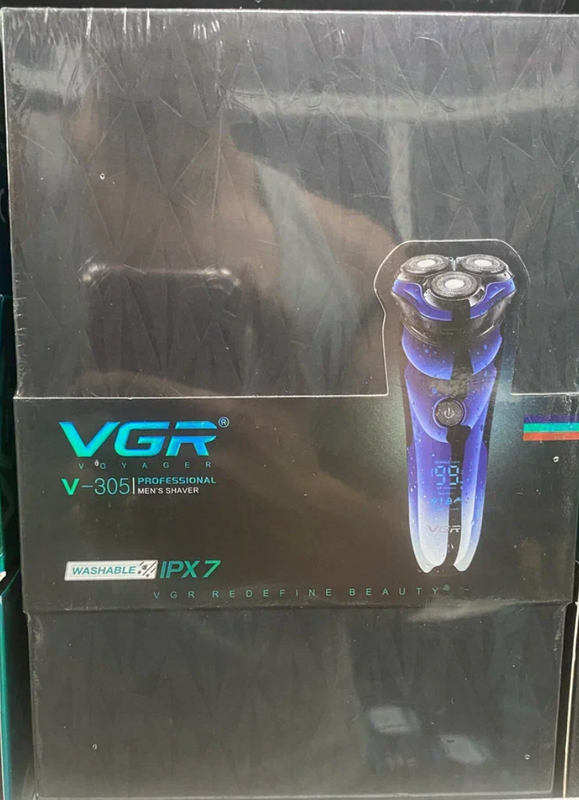 Электробритва / Бритва электрическая мужская / Электробритва для мужчин / VGR V-305