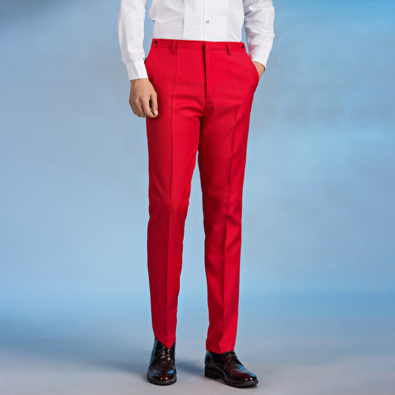 Костюм для хора "Красная песня", мужской, красный, XXXXL, рост 195 см, вес 220 кг