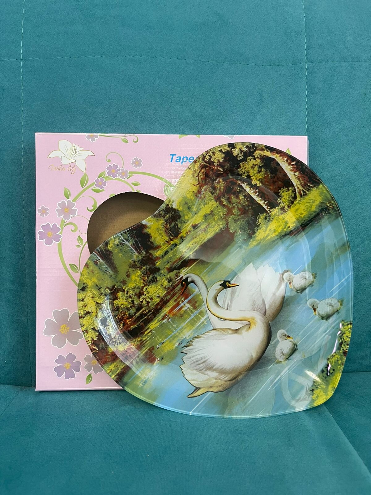 Тарелка , Сердце 24 см