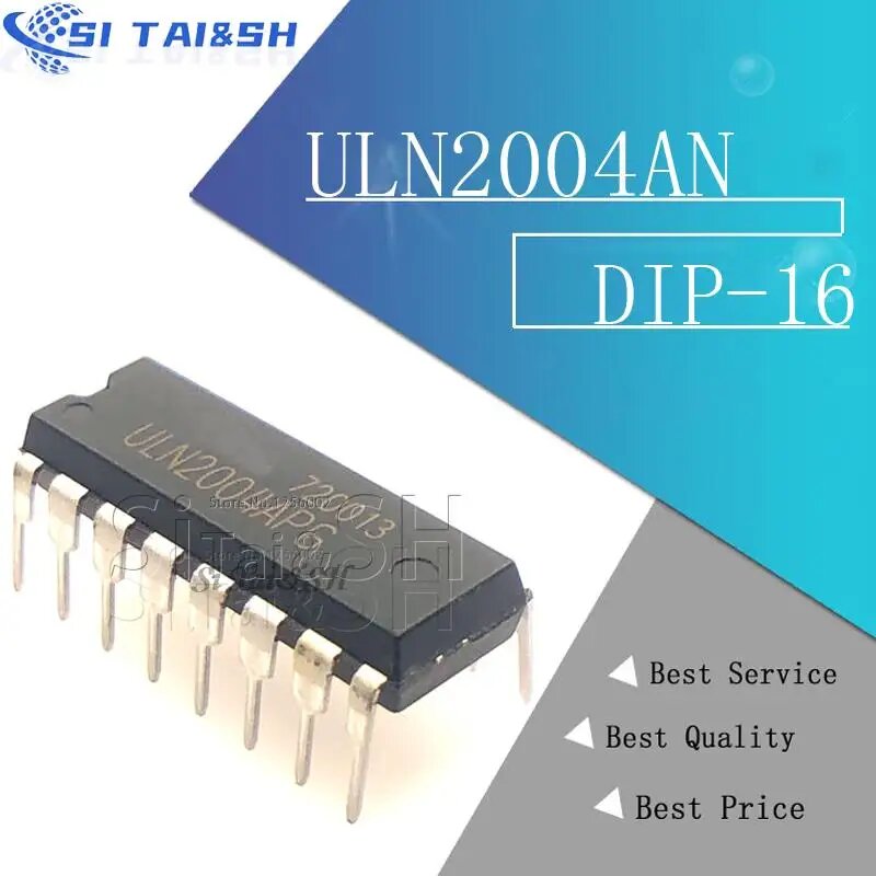 Комплект из 10 защитных чехлов ULN2004AN ULN2004A ULN2004 ULN2004APG