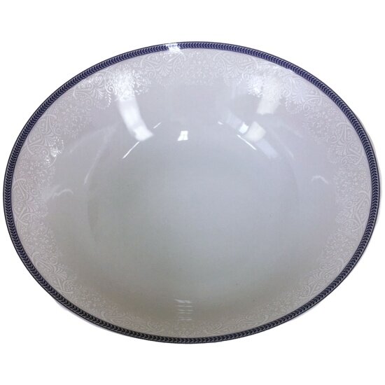 Салатник Thun 1794 круглый "Opal", декор "Голубые пластинки", 19 см. (P1630678JQZ8013601)