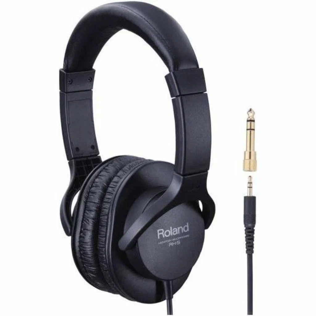 Полноразмерные мониторные наушники Roland RH-5, закрытые, студийные, черный