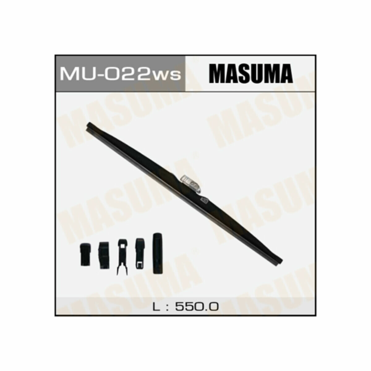 Щетка Стеклоочистителя 22 (550Мм)(Masuma Mu-022Ws)