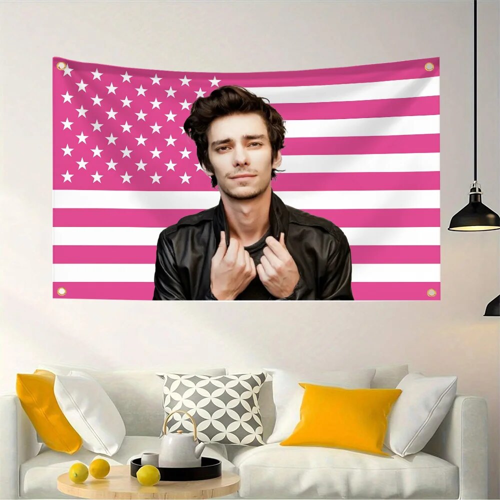 3x5FT Devon Bostick Flags Пользовательский флаг на стене Предметы домашнего декора Открытый декор Спальни Комната Y2k Персонализированные забавные баннеры