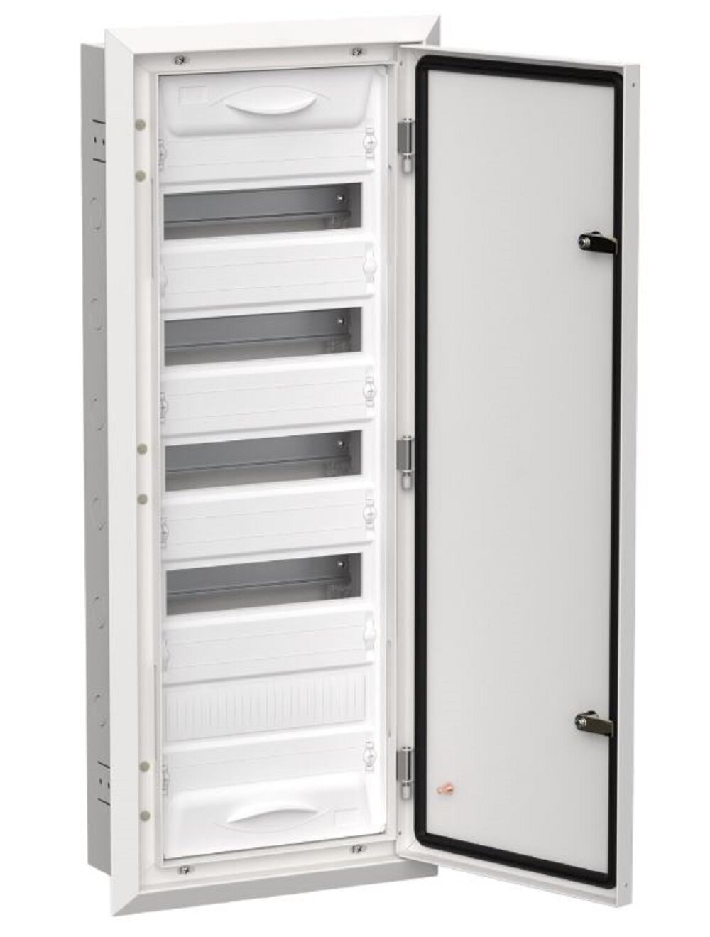 TITAN 5 Корпус металлический ЩРв-60 (1х60) 865х350х130мм IP31 белый (одна дверь) IEK