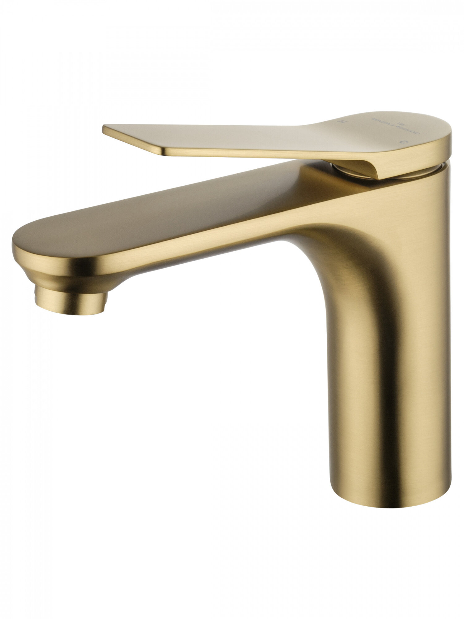 Смеситель для раковины WONZON & WOGHAND, брашированное золото WW-XH-010-BG