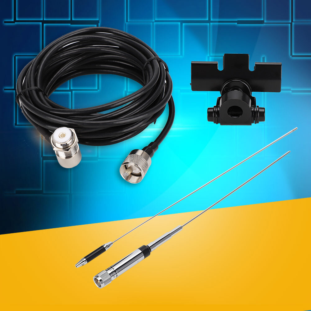 NL-770R Двухдиапазонный VHF/UHF 144/430 МГц 3,0/5,5 дБи NL 770R Автомобильная радиостанция Мобильная/станция Антенна