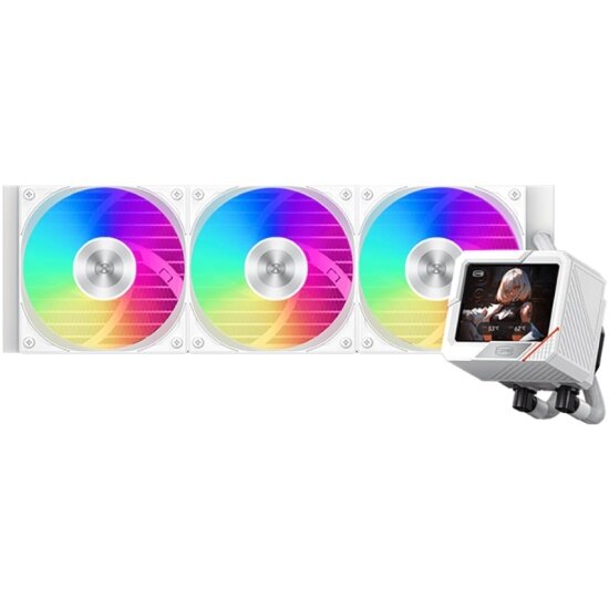 СВО для процессора Pccooler GT360 ARGB Display WH