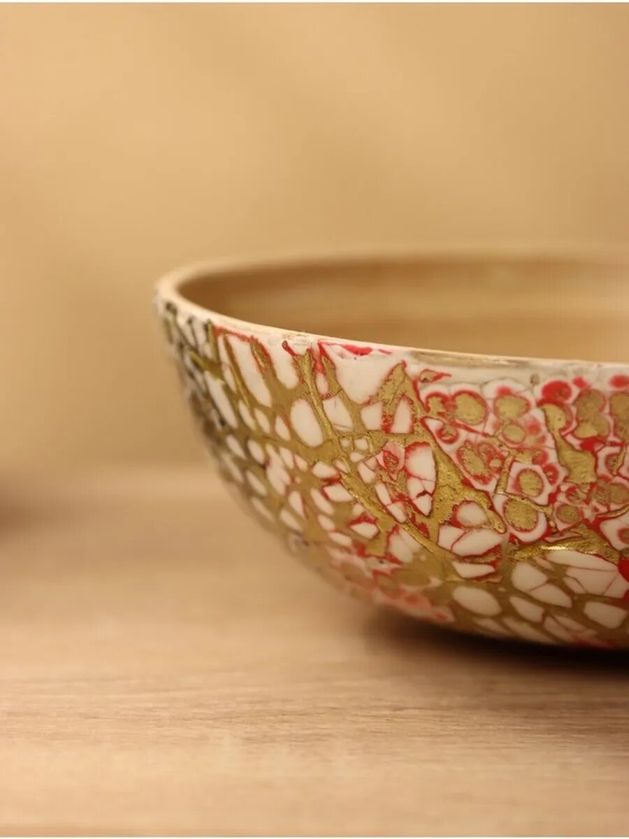 Элегантная бамбуковая миска для домашних питомцев