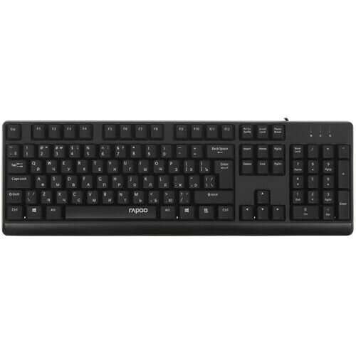 Клавиатура проводная RAPOO NK1900. Цвет: черный.