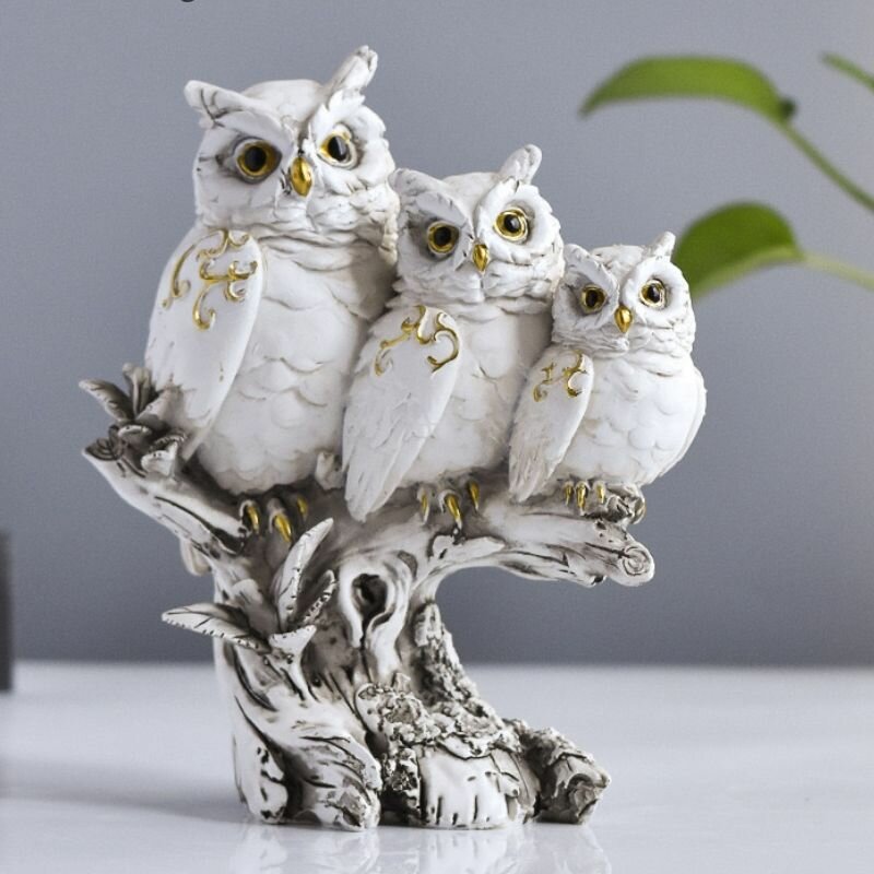 Орнаменты из совы, креативные украшения для дома