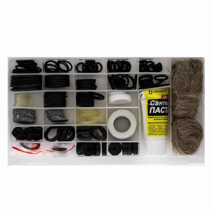 Набор сантехнических прокладок СТМ для смесителя Сантехник №4