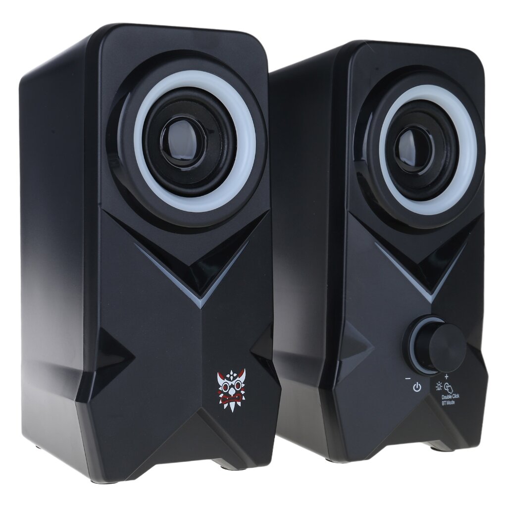 Настольный Игровой Динамик RGB-Стример Красочные Огни Сабвуфер Стереодинамик USB-Порты Компьютерные Смартфоны Колонки