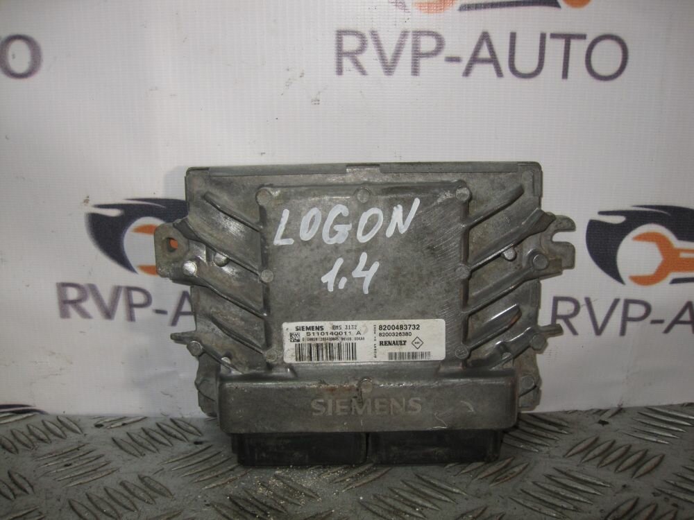 Блок управления двигателем Renault Logan 1.4 8200483732