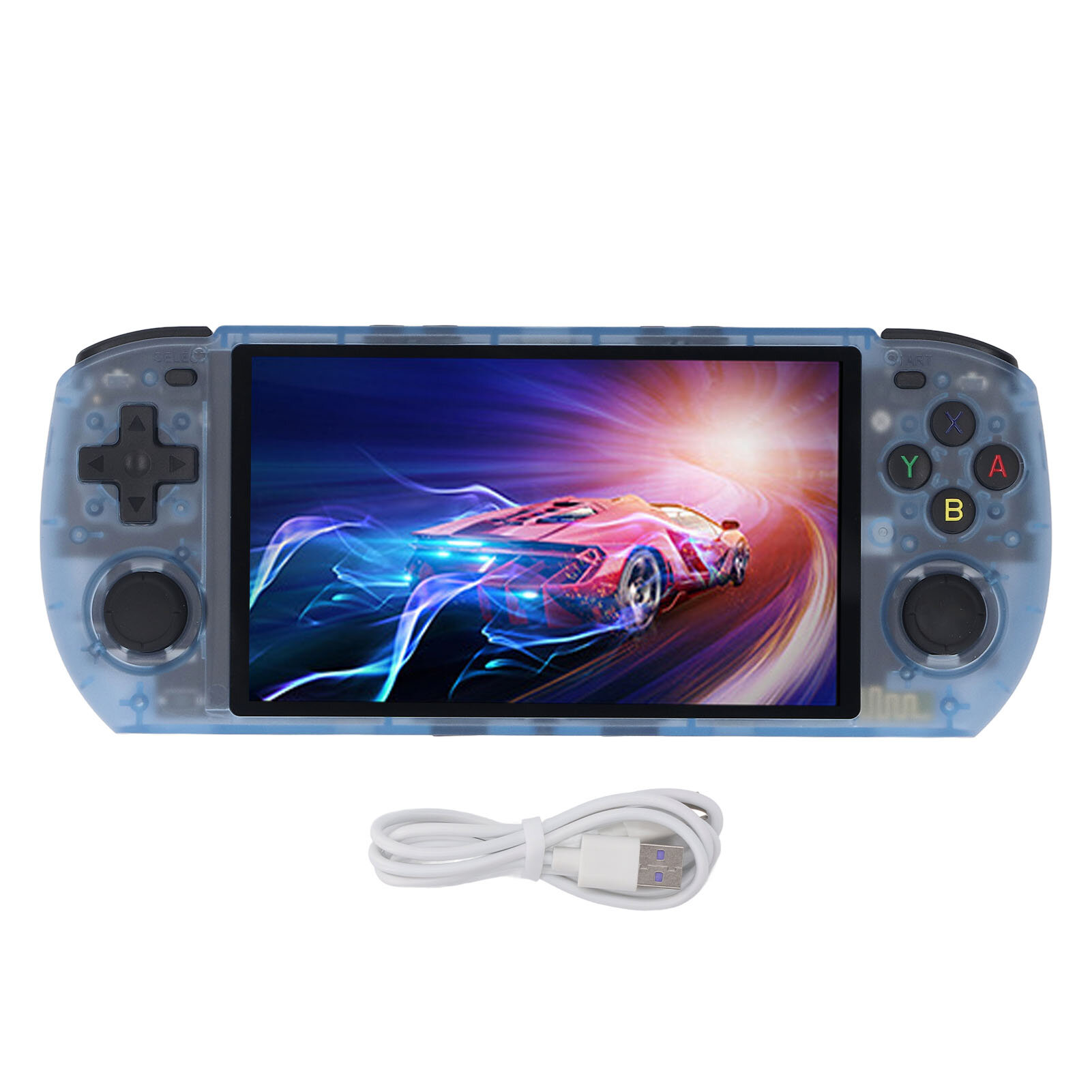 Игровая консоль в стиле ретро с клавишным управлением, открытым исходным кодом, 5-дюймовым IPS HD-дисплеем, для игр дома и в поездках, 16 ГБ/64 ГБ памяти.