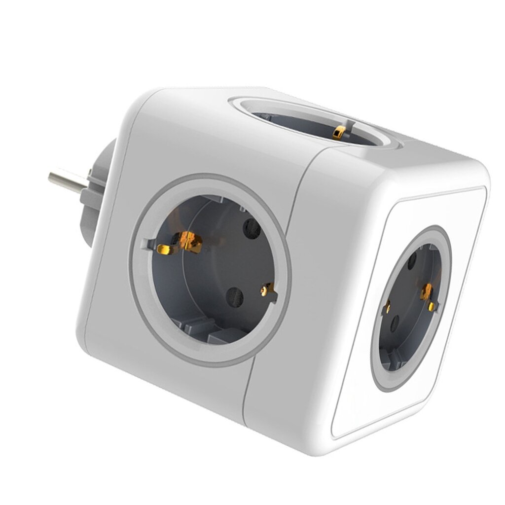 Настенная розетка европейского стандарта типа 86-встроенная серая