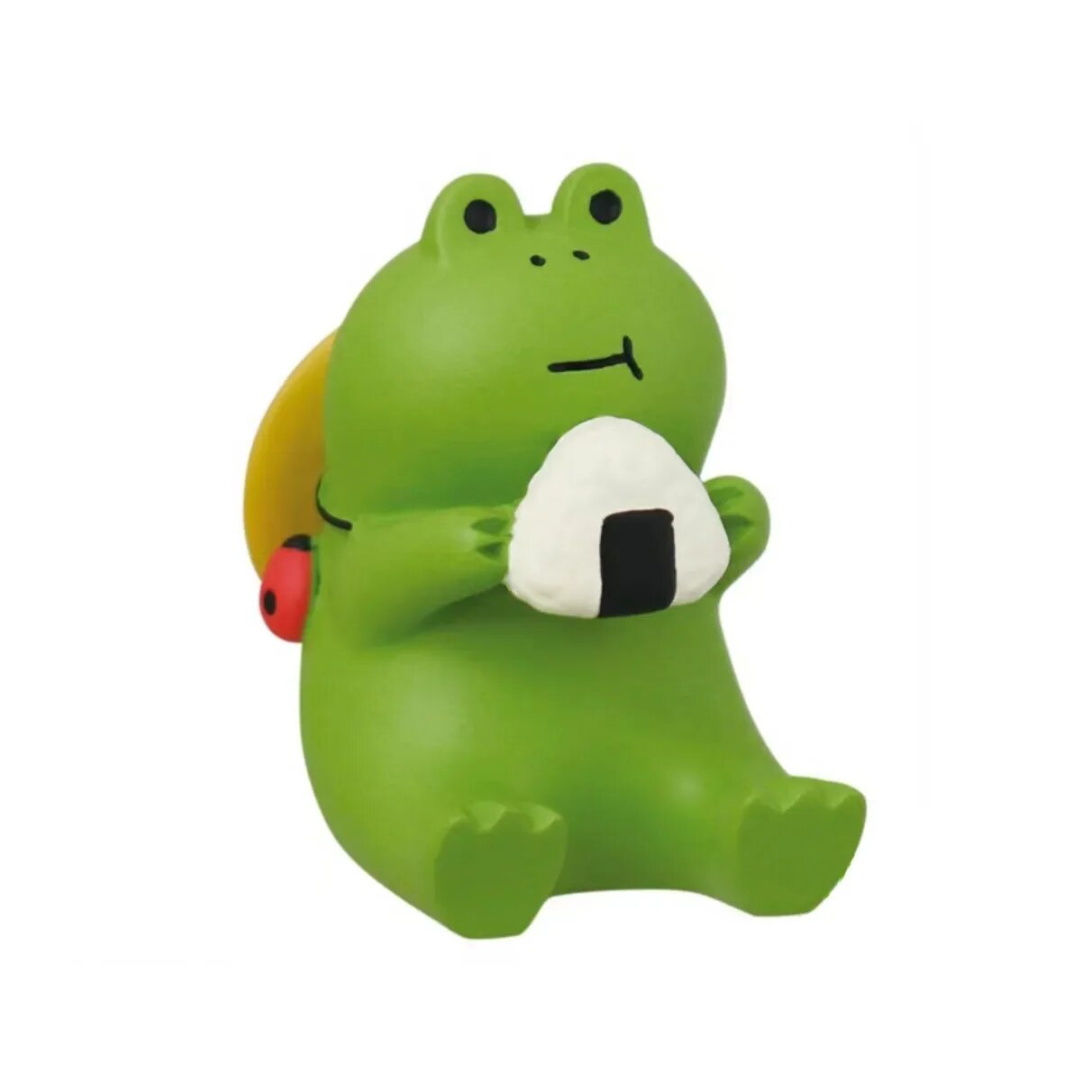 Японская миниатюрная фигурка лягушки из полимера