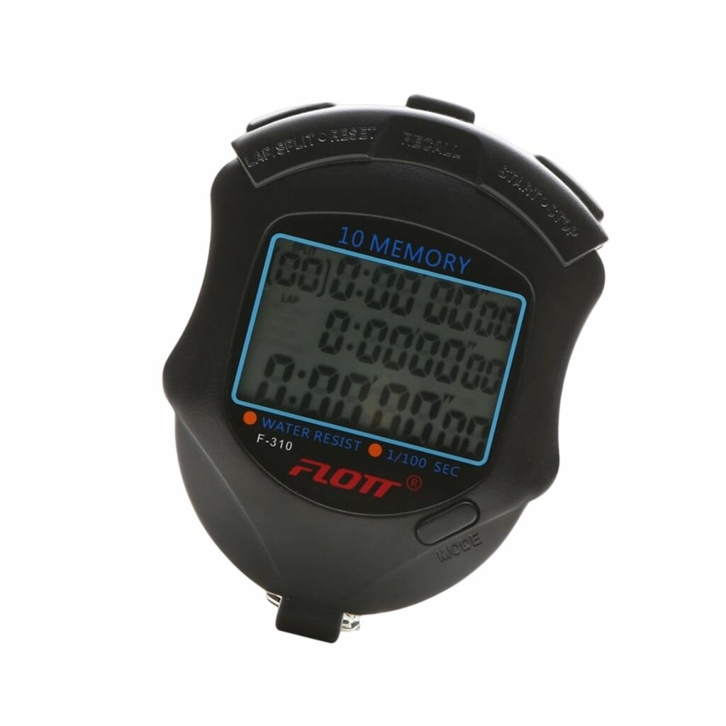 Цифровые секундомеры с памятью кругов, - F310