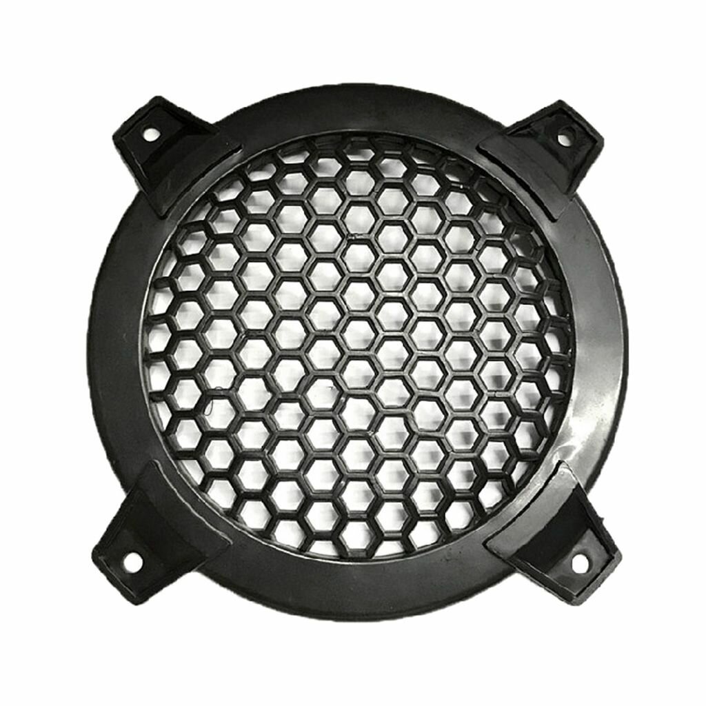 1PAIR 4 -дюймовый шестигранный автомобильный динамик Cover Car Subwoofer Grille для маски твиттер декоративный Circl