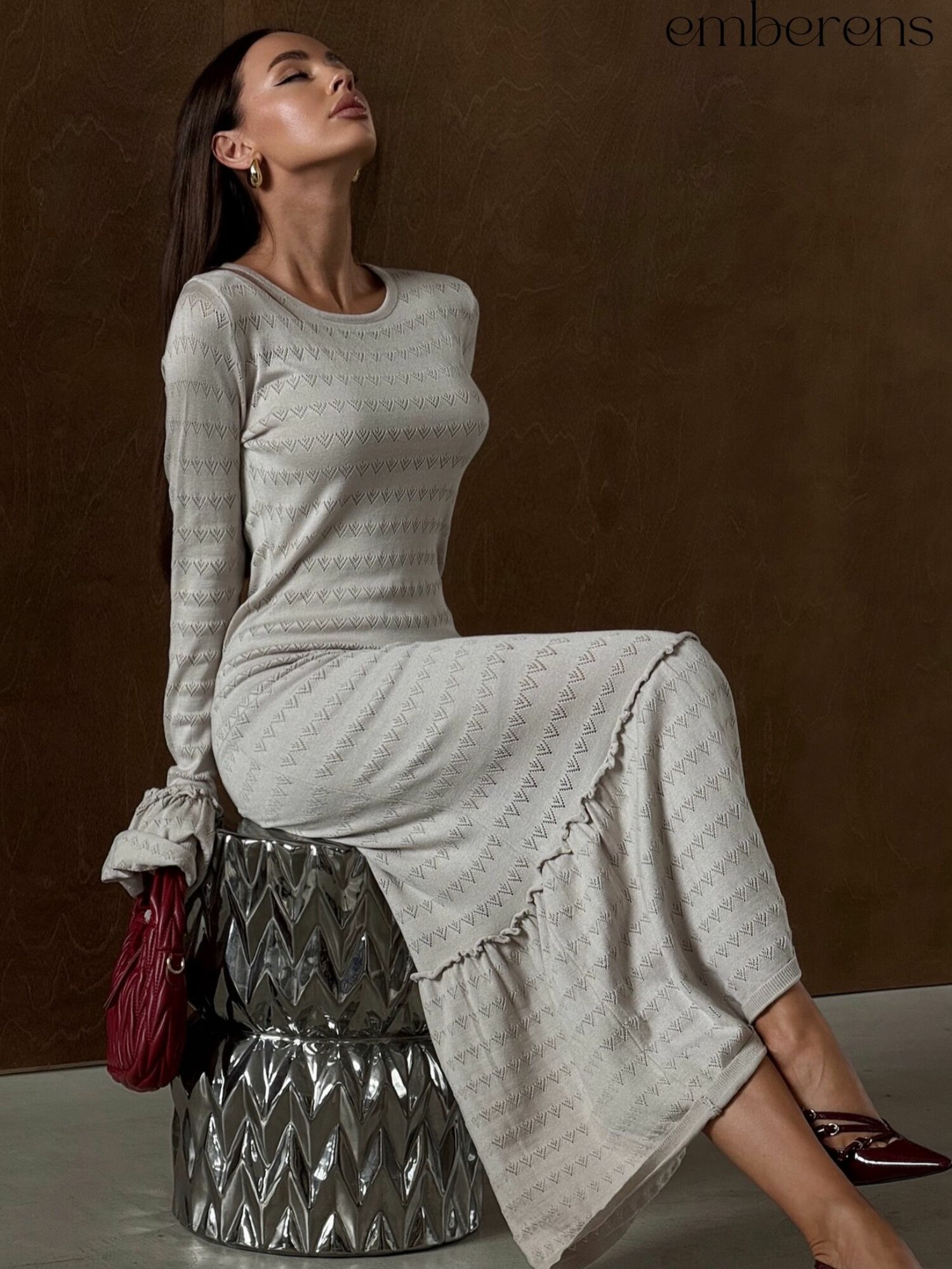 Платье Осень-зима 2025