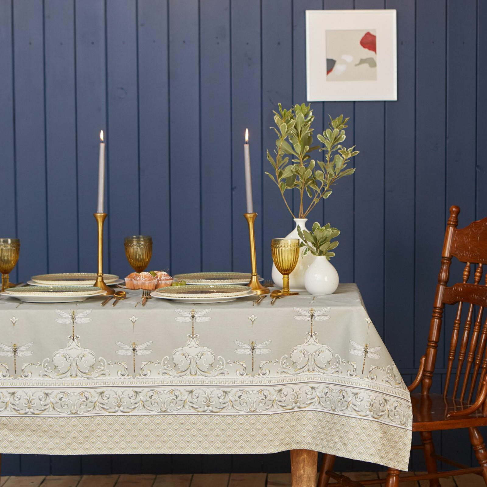 Скатерть Vintage collection, 149x220 см, 100% хлопок, саржа 190 г/?2