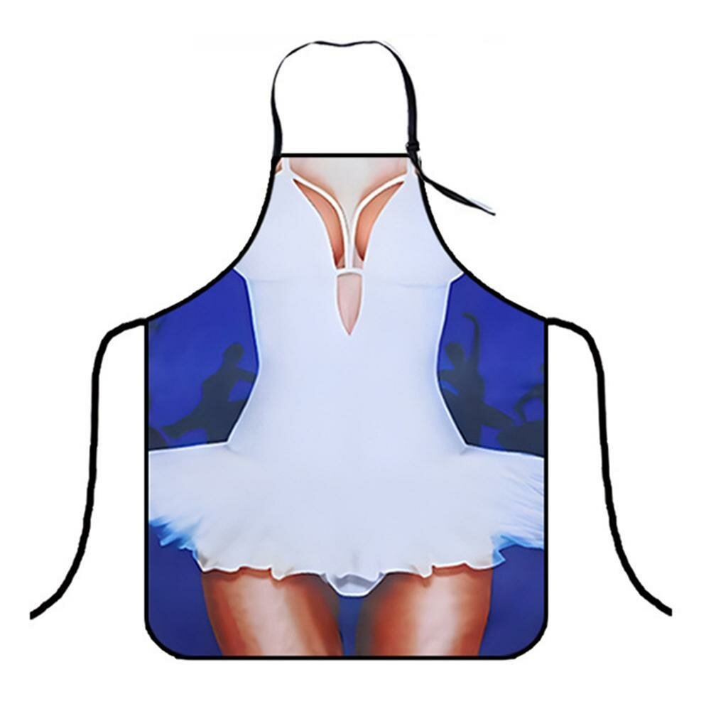 Креативные забавные сексуальные водонепроницаемые фартуки для выпечки