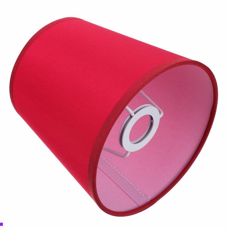 Настольная лампа, красный тканевый подвесной абажур, чехол для люстры 15X15X14 см