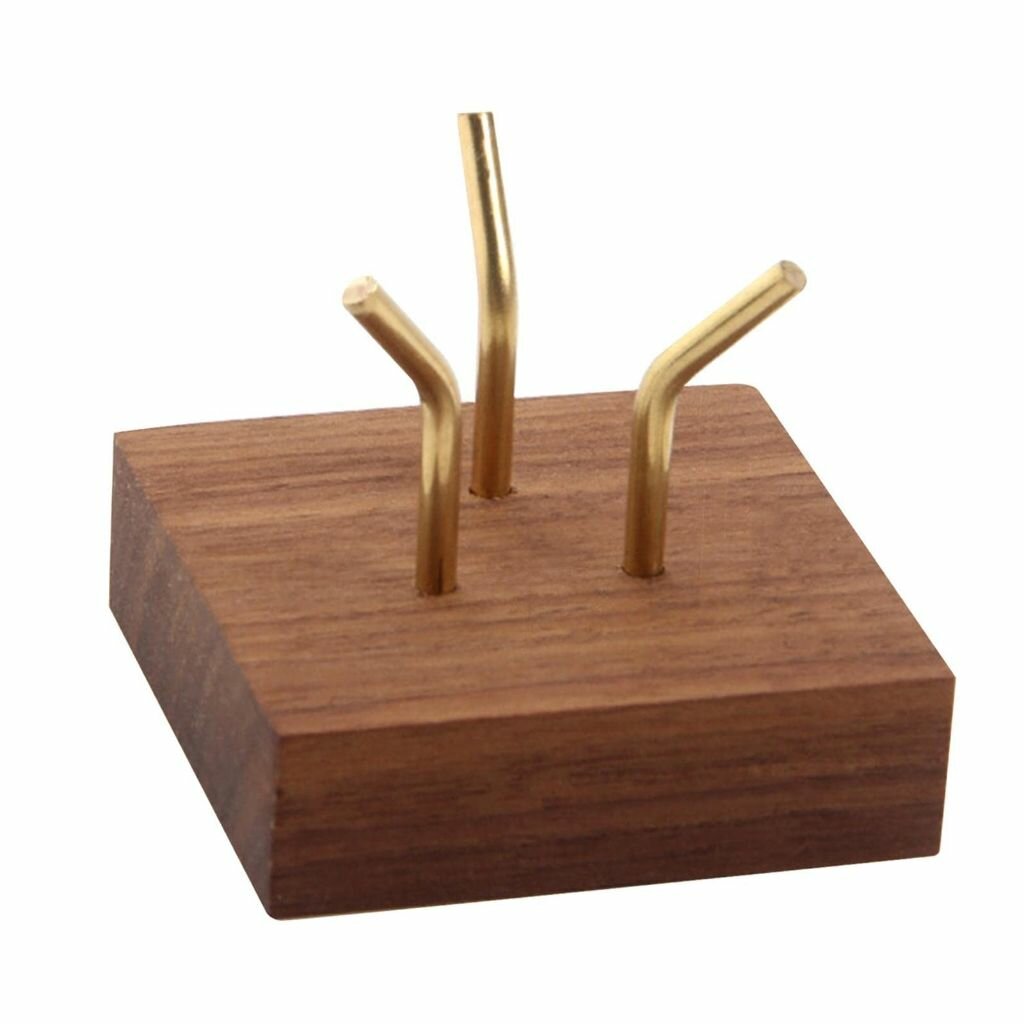 Деревянная подставка для образцов минералов, элегантный держатель окаменелостей и драгоценных камней, декоративная стойка витрины с жеодами