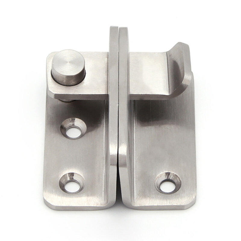 Многофункциональный противоугонный замок для раздвижных дверей из нержавеющей стали с откидной защелкой, подходит для окон, шкафов и ящиков, левый засов.